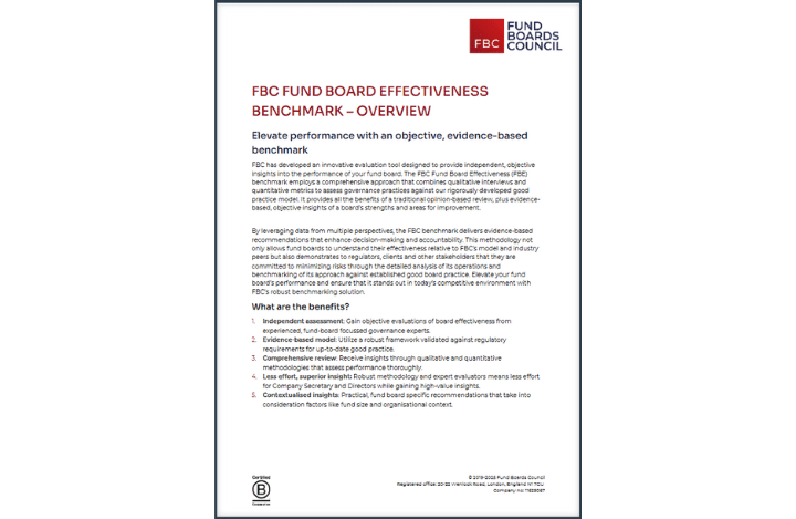 FBC Research Report - Fund Board Effectiveness Benchmark - Member ...